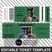 The Creator Chromakopia Tour Concert Ticket,editable Tyler the Creator ...