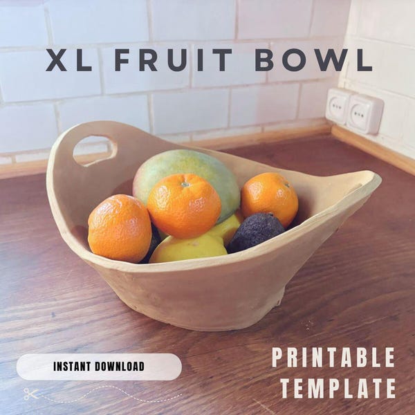 Ceramic Fruit and Bowl - Etsy UK