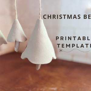 Christmas Bells Pottery Template: DIY Ceramic Pattern (PDF Pattern) - Etsy