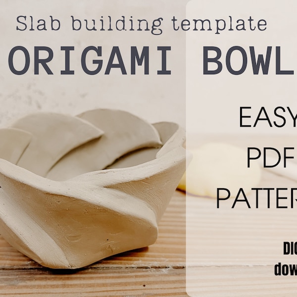 Slab Pottery Template - Etsy