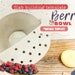 Berry Bowl Pottery Template: Ceramic Colander Slab Building (PDF ...