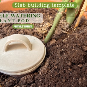 Oya Self Watering Pottery Template: Instant Download (PDF Pattern) - Etsy