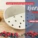 Berry Bowl Pottery Template: Ceramic Colander Slab Building (PDF ...