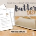 Butter Dish Pottery Template: DIY Slab Building (PDF Pattern) - Etsy