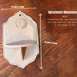 Ceramic Wall Altar Slab Building Template: Pottery Pattern (PDF Pattern ...