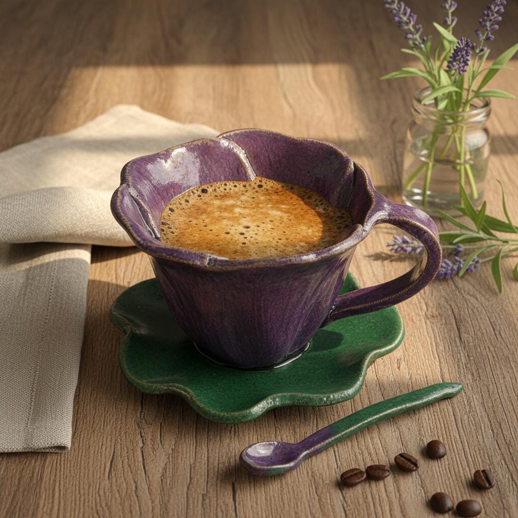 Flower Mug Pottery Template: Slab Building PDF Pattern - Etsy