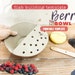 Berry Bowl Pottery Template: Ceramic Colander Slab Building (PDF ...