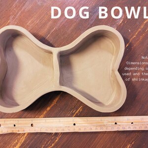 Dog Bowl Pottery Template: Slab Building PDF Pattern - Etsy