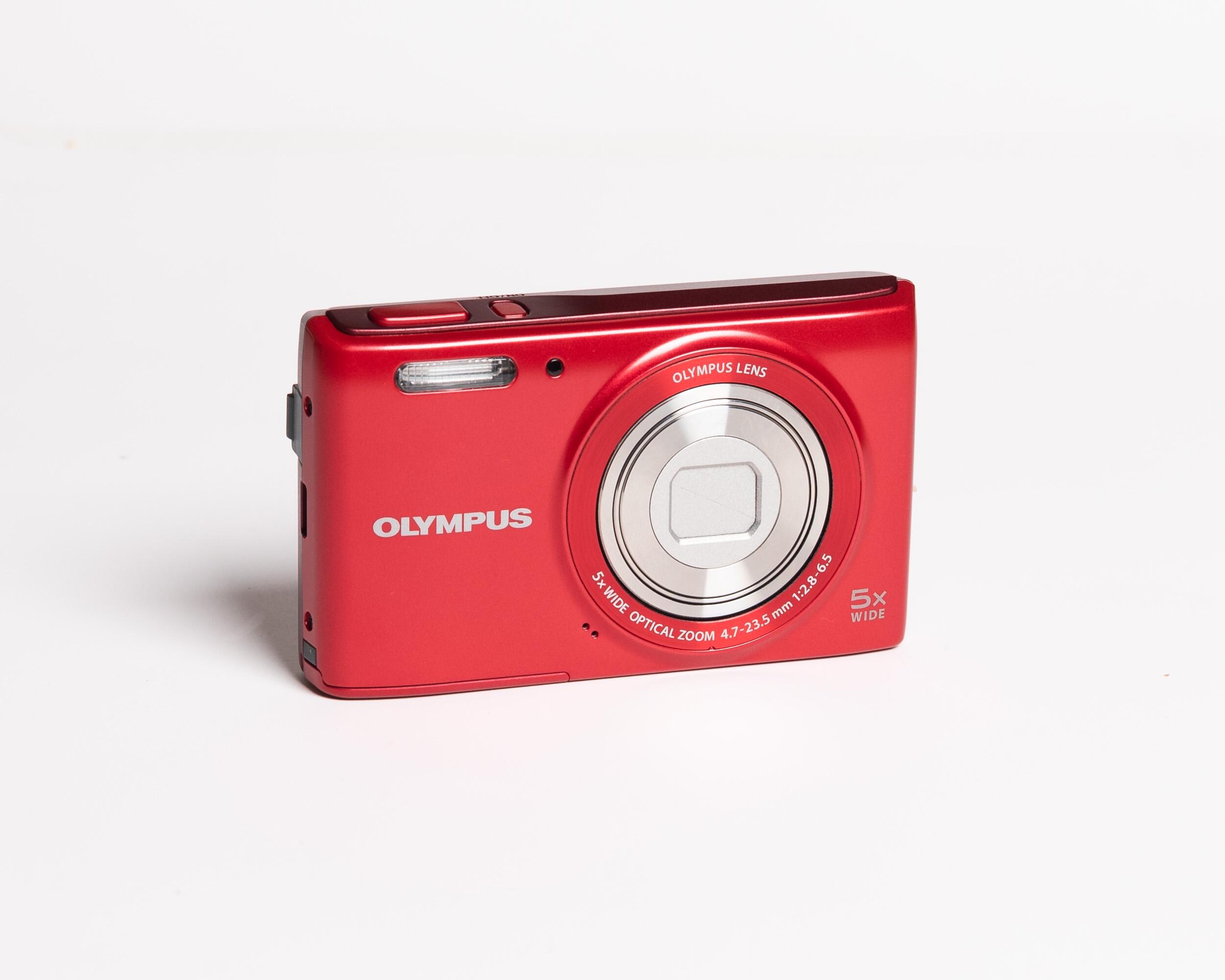 Olympus VG-180 16MP Red Vintage Digital Camera CCD Sensor - Etsy UK