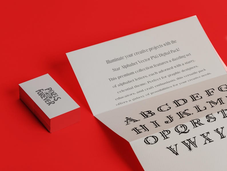 Star Alphabet Clipart Beautiful Letters SVG Starry Alphabet ABC Stars ...
