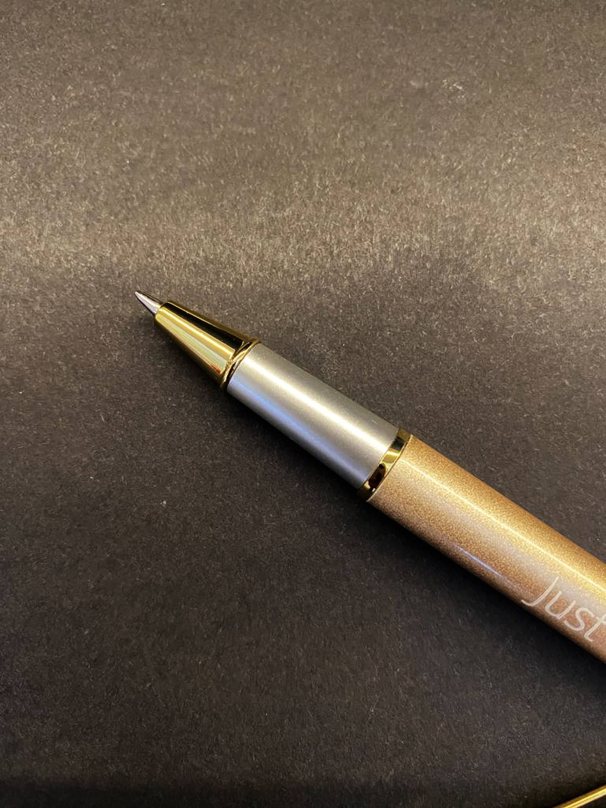 Metal Ball Point Pen Elegant Gel Pen Gift Pen Luxury Gold for Her - Etsy