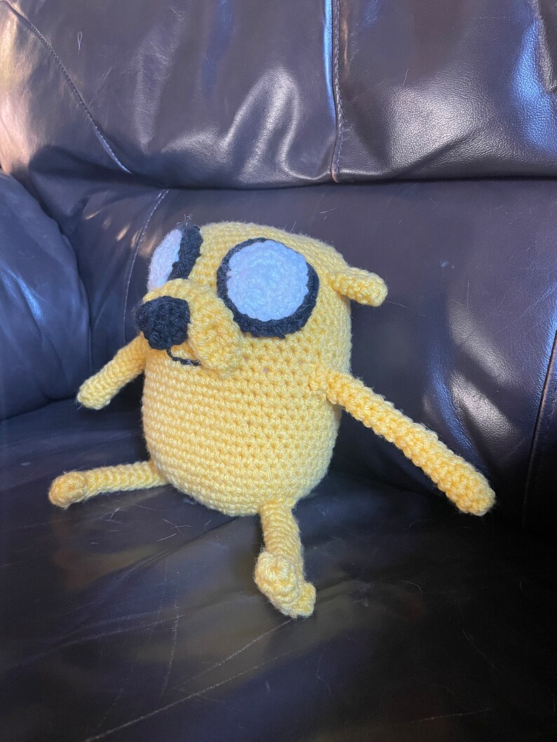 Jake Crochet Stuffed Animal From Adventure Time - Etsy