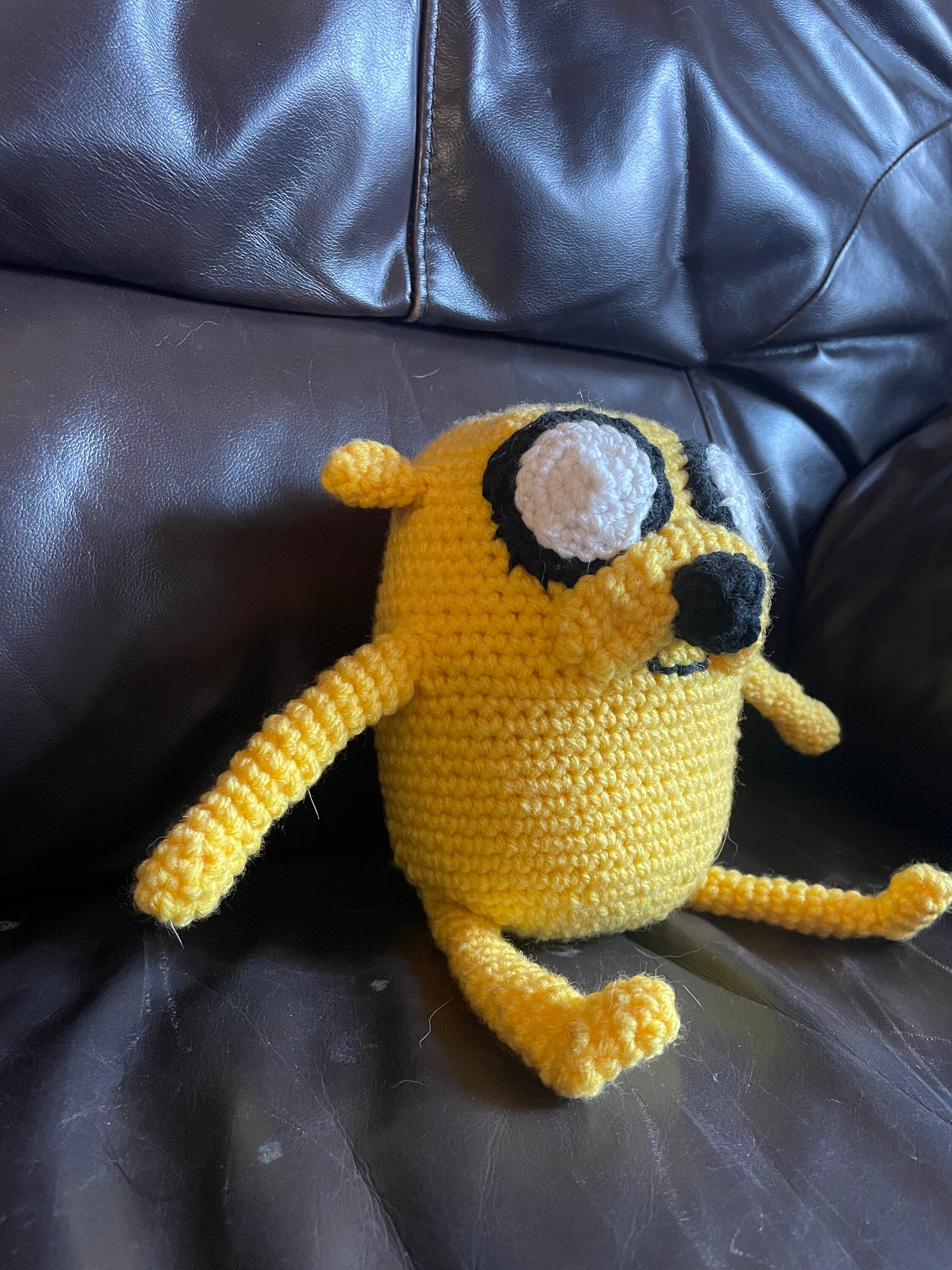 Jake Crochet Stuffed Animal From Adventure Time - Etsy