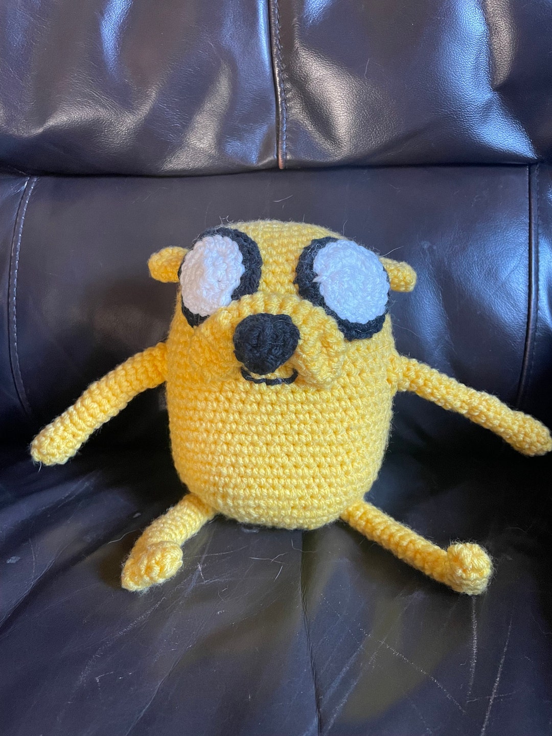 Jake Crochet Stuffed Animal From Adventure Time - Etsy