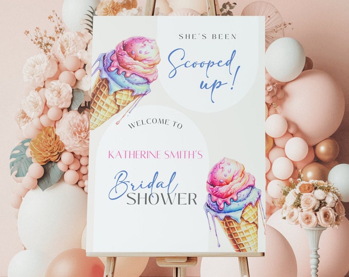 CLARA PRINTED SHIPPED Ring Hunt Sign, 8x10 Scooped up Bridal Shower ...