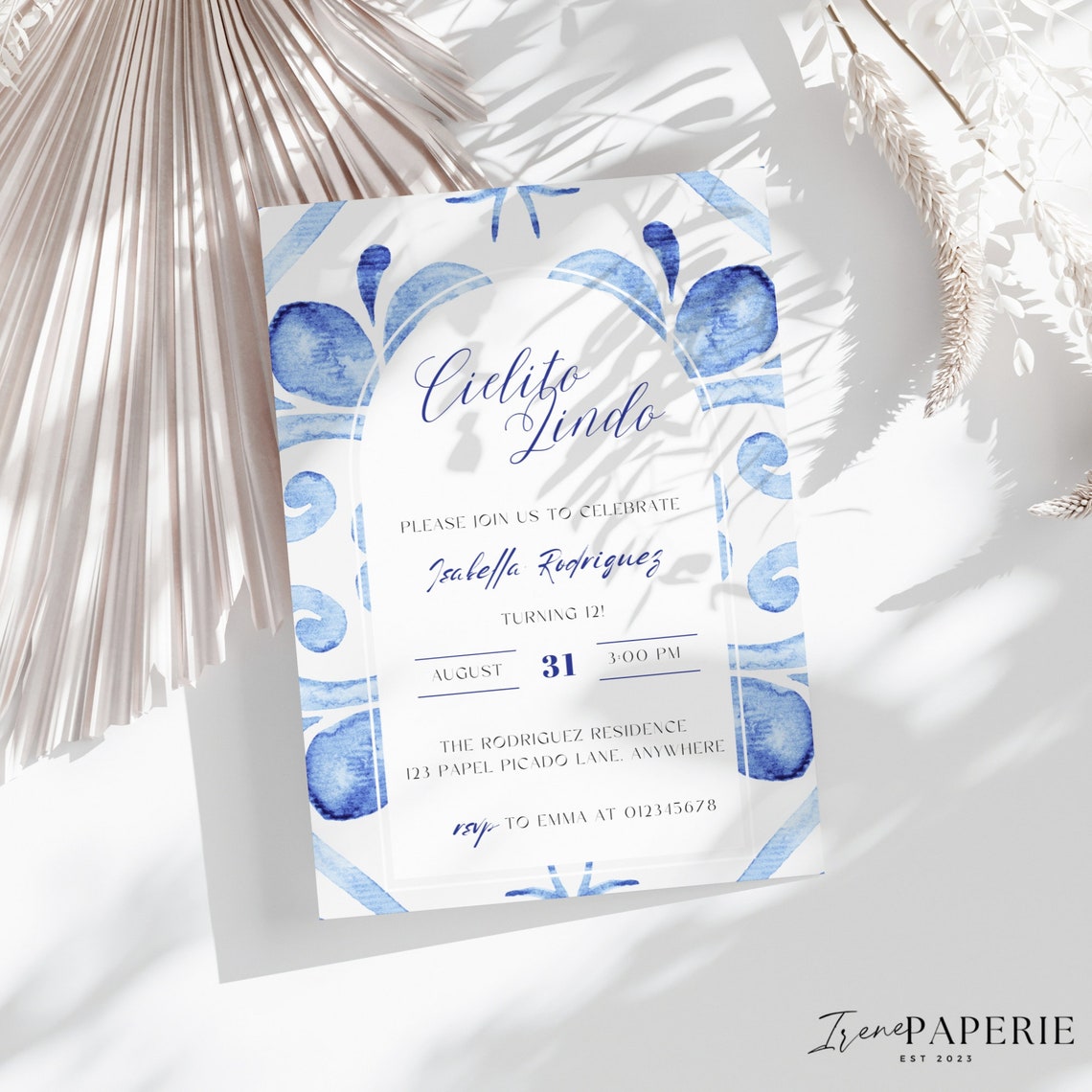 Cielito Lindo Birthday Invitation Any Age Editable Template Instant ...