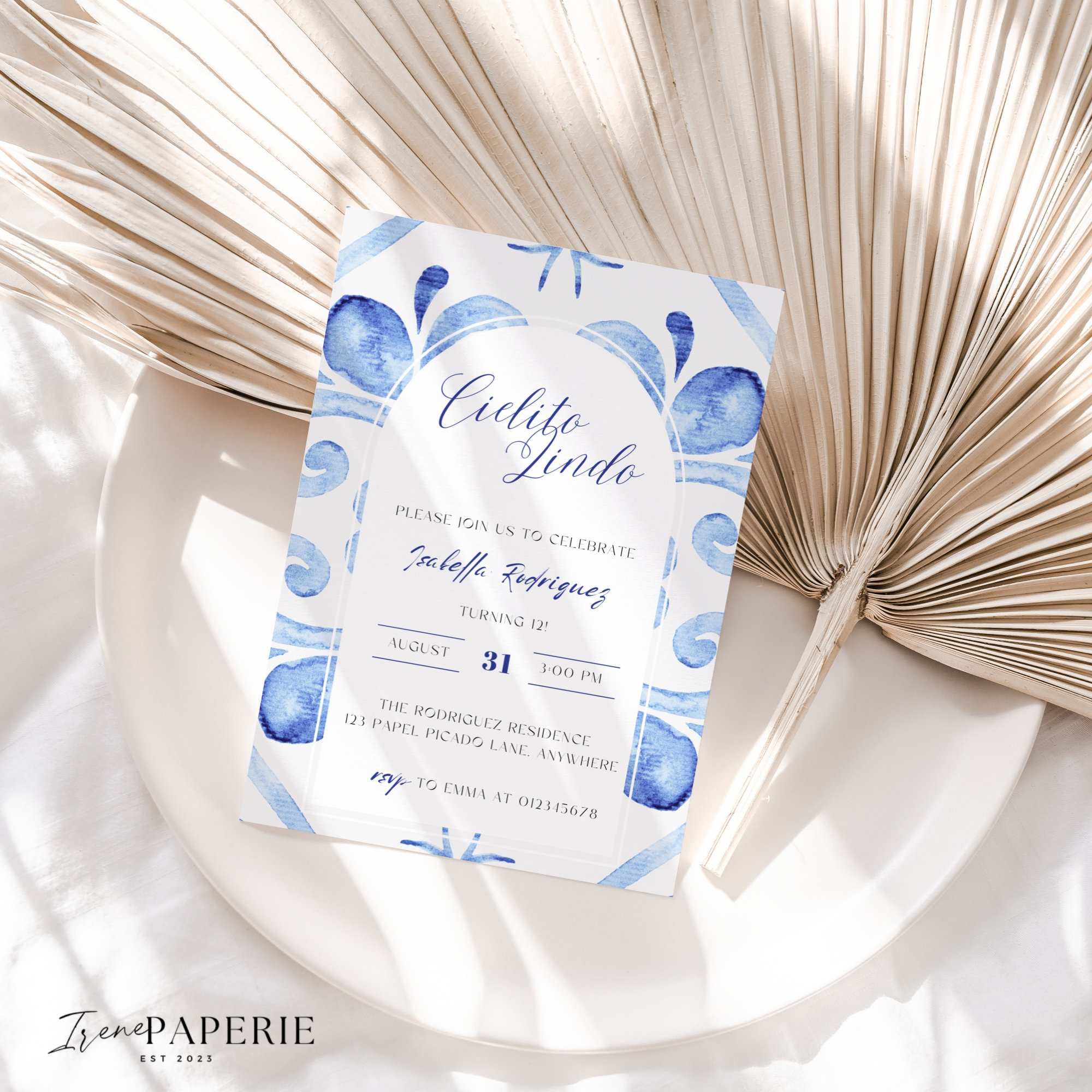 Cielito Lindo Birthday Invitation Any Age Editable Template Instant ...