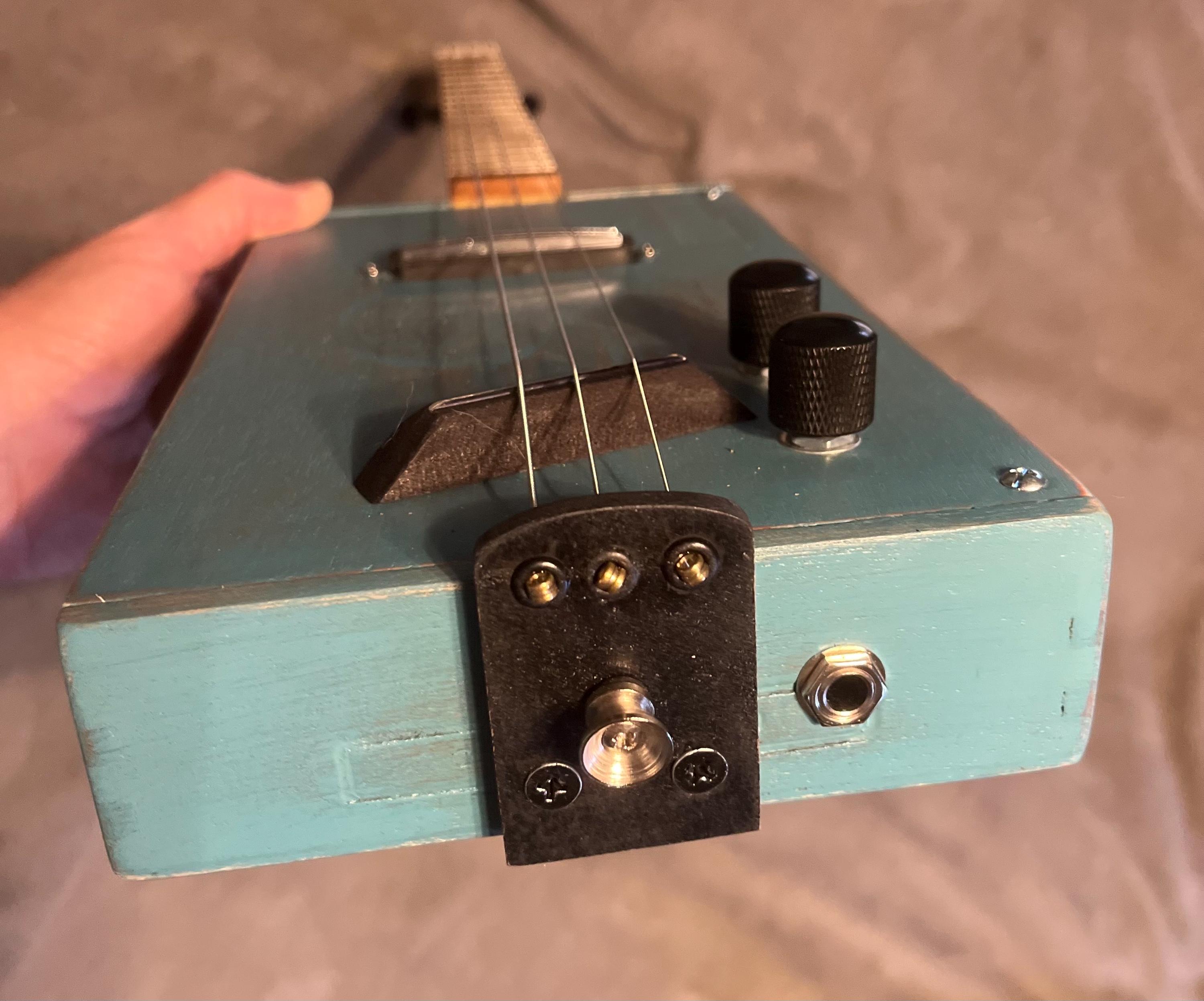 Electric 3 String Cigar Box Guitar - Etsy