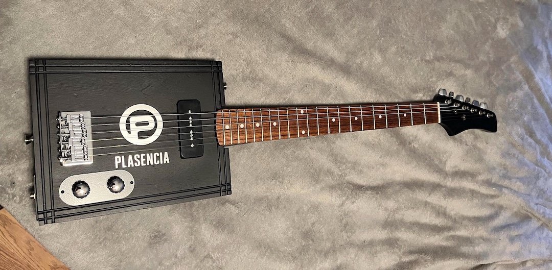 Electric 6 String Cigar Box Guitar - Etsy