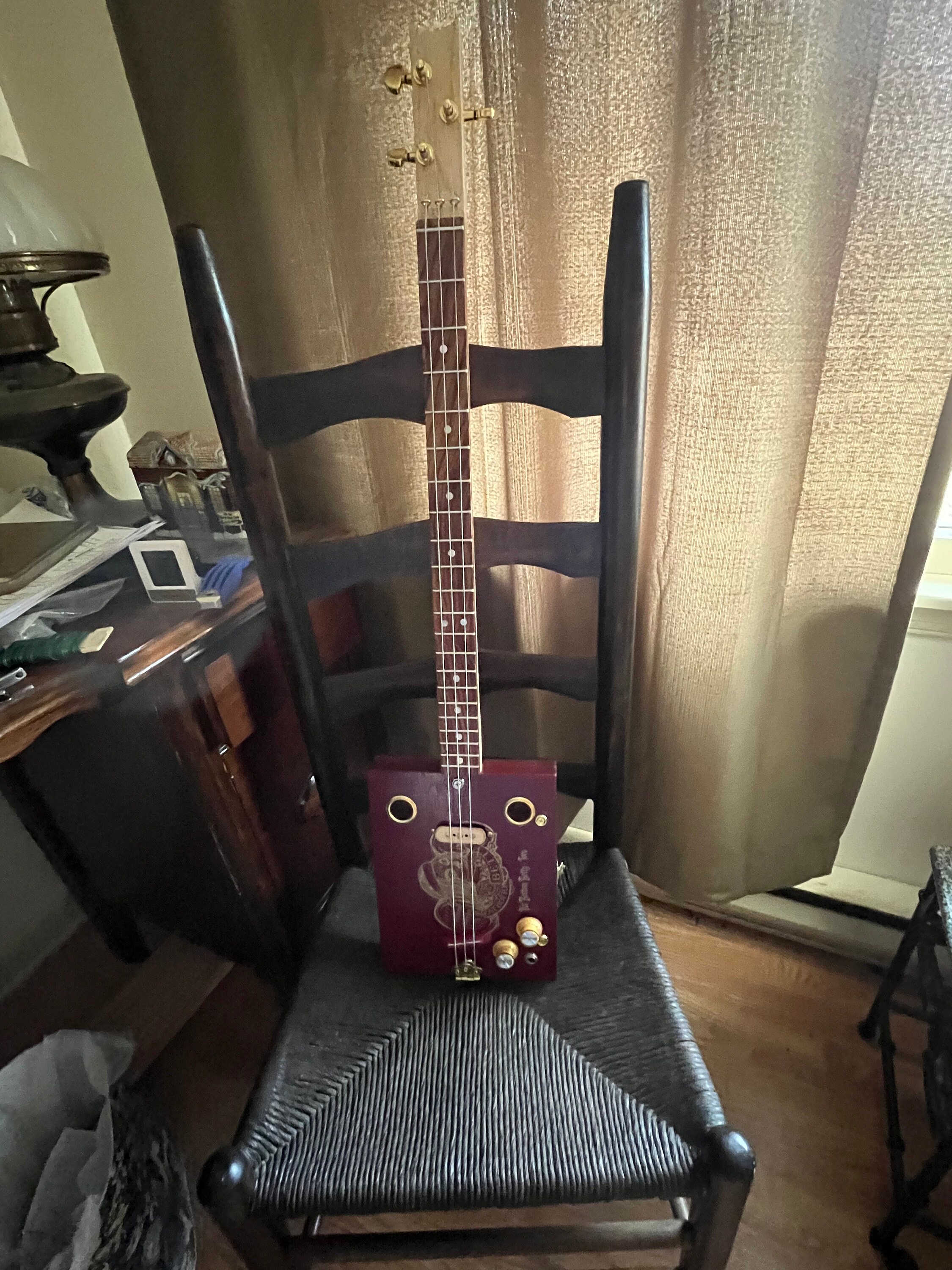 3 String Cigar Box Guitar - Etsy