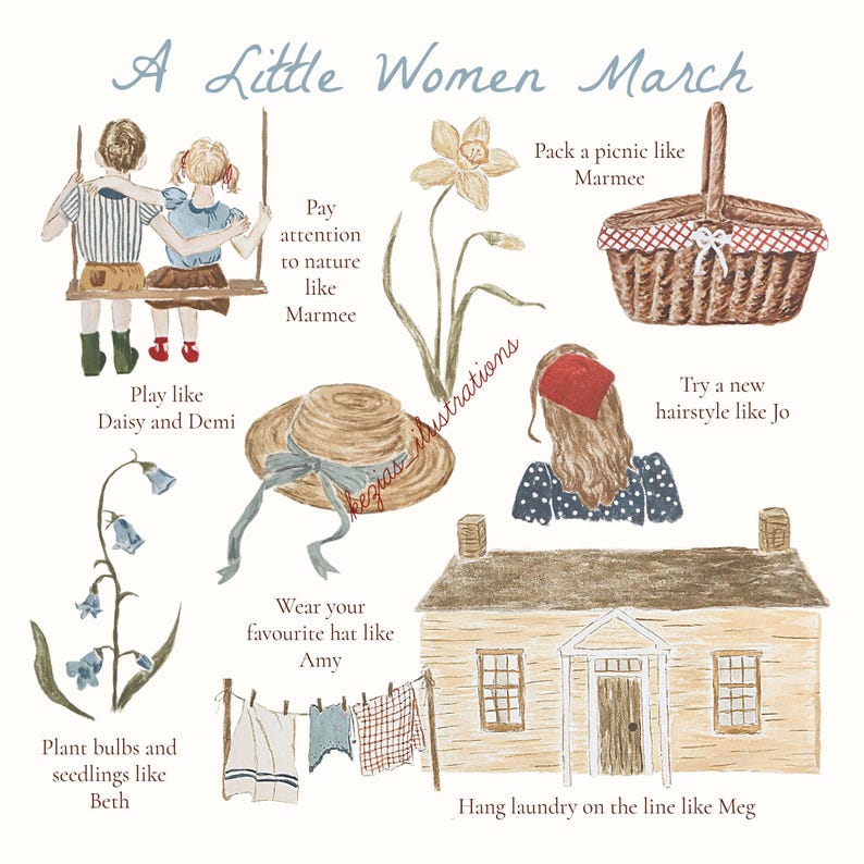 LITTLE WOMEN 2026 Calendar! Bucket List Calendar! - Etsy