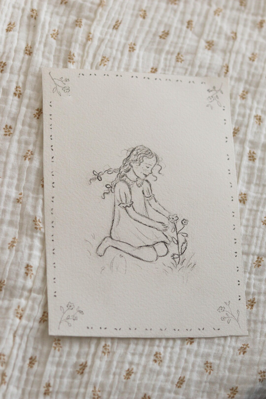 Custom Children's Keepsake Sketch - Etsy