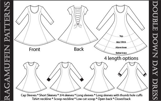 Double Down Dress and Top - Etsy