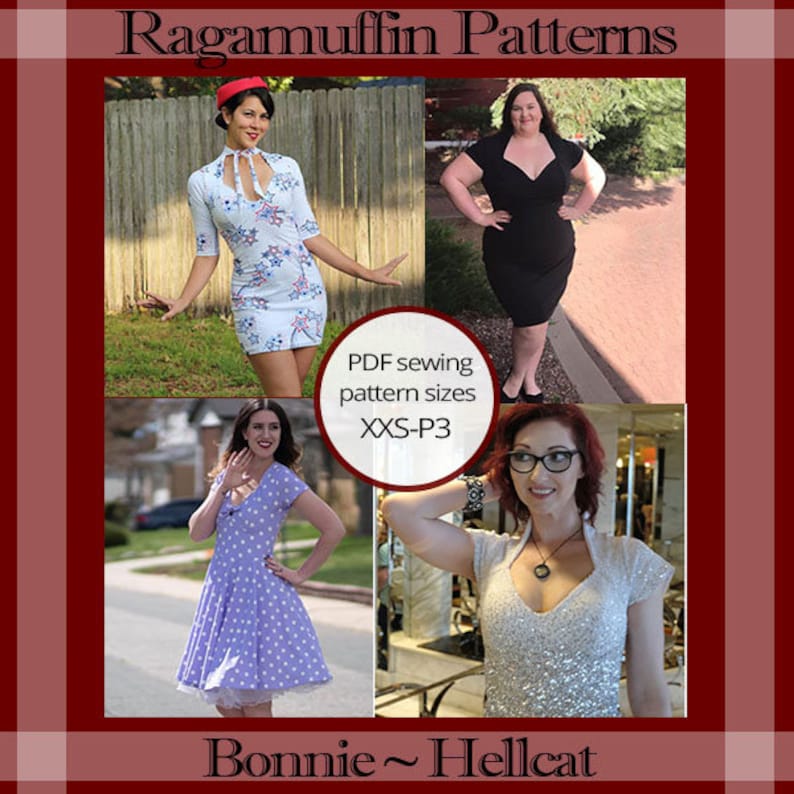 Bonnie Dress PDF Sewing Pattern - Etsy Australia