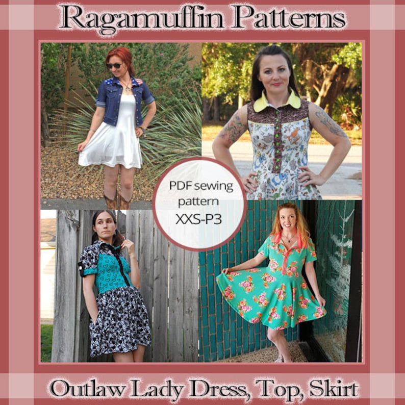 Outlaw Lady Western Swing Dress - Etsy