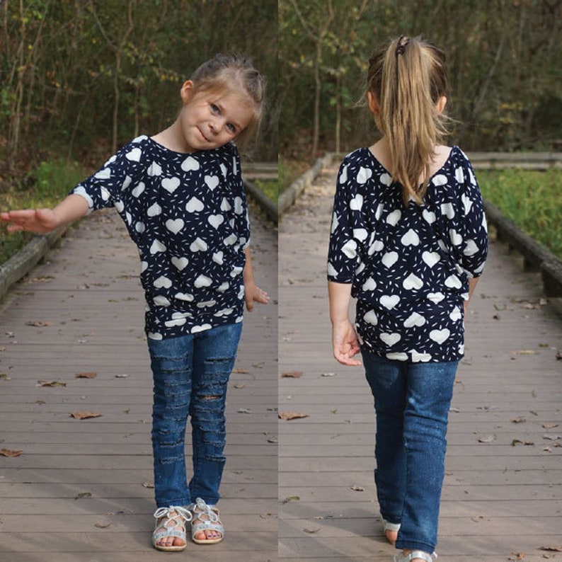 Firecracker Girls Dolman Dress & Shirt - Etsy