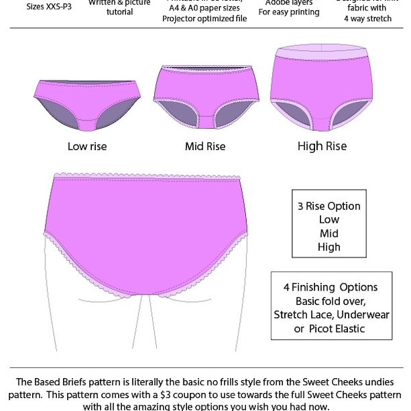 Cheer Underwear - Etsy