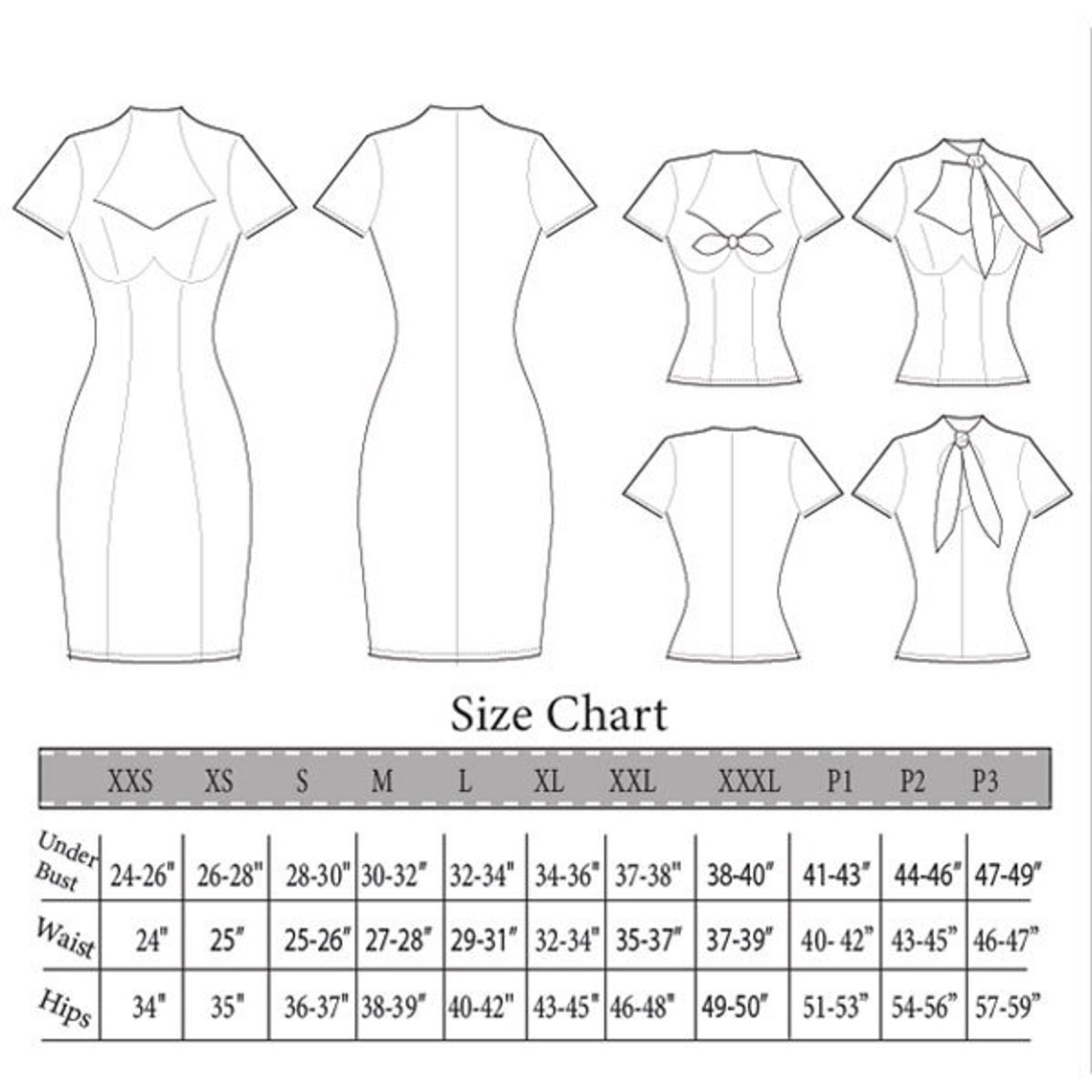 Bonnie Dress PDF Sewing Pattern - Etsy