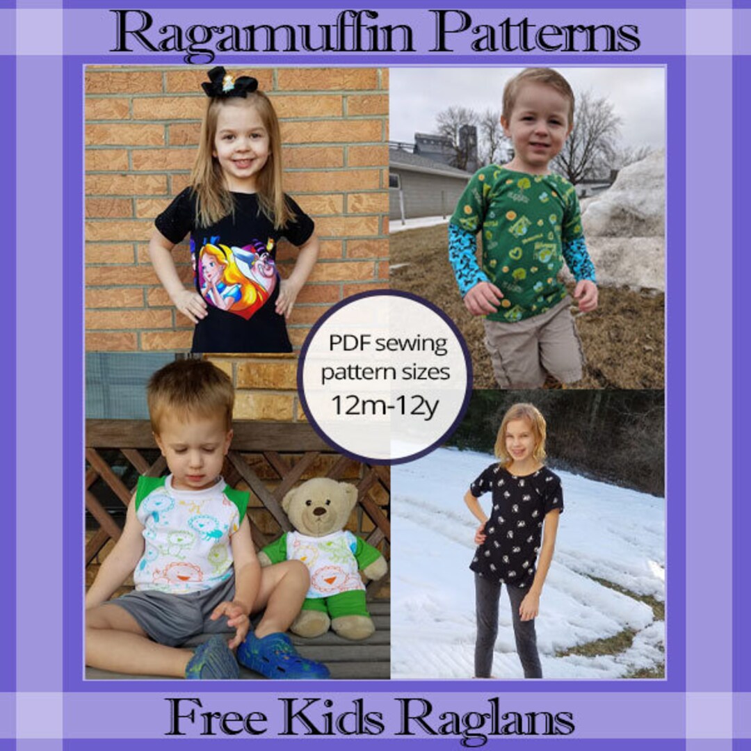 Kids Raglan- Ragamuffin (girl) / Renegade (boy) - Etsy