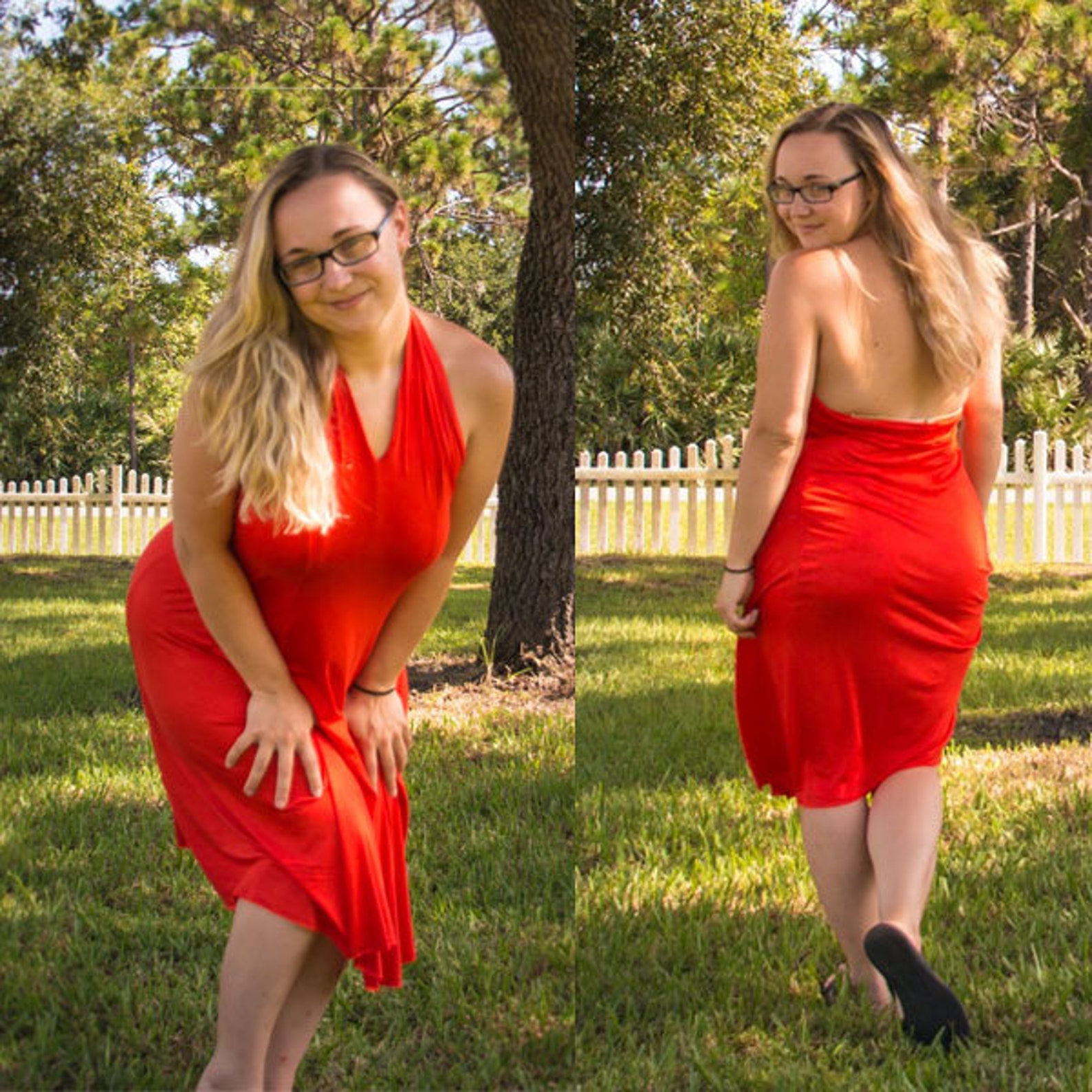 Bombshell Halter Top & Dress - Etsy