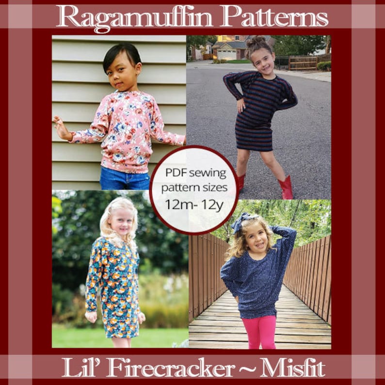 Firecracker Girls Dolman Dress & Shirt - Etsy