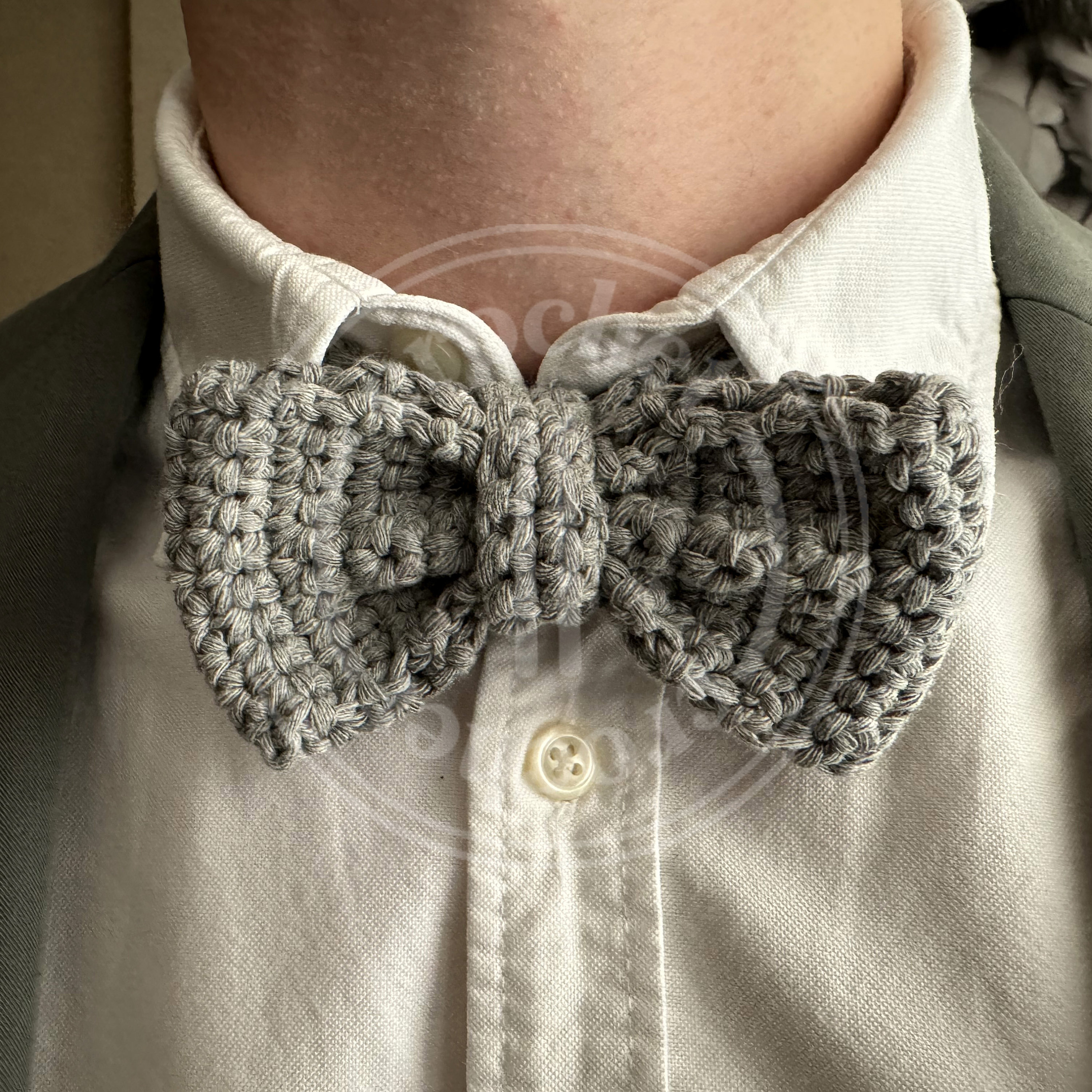 Crochet Pattern Bow Tie English PDF - Etsy