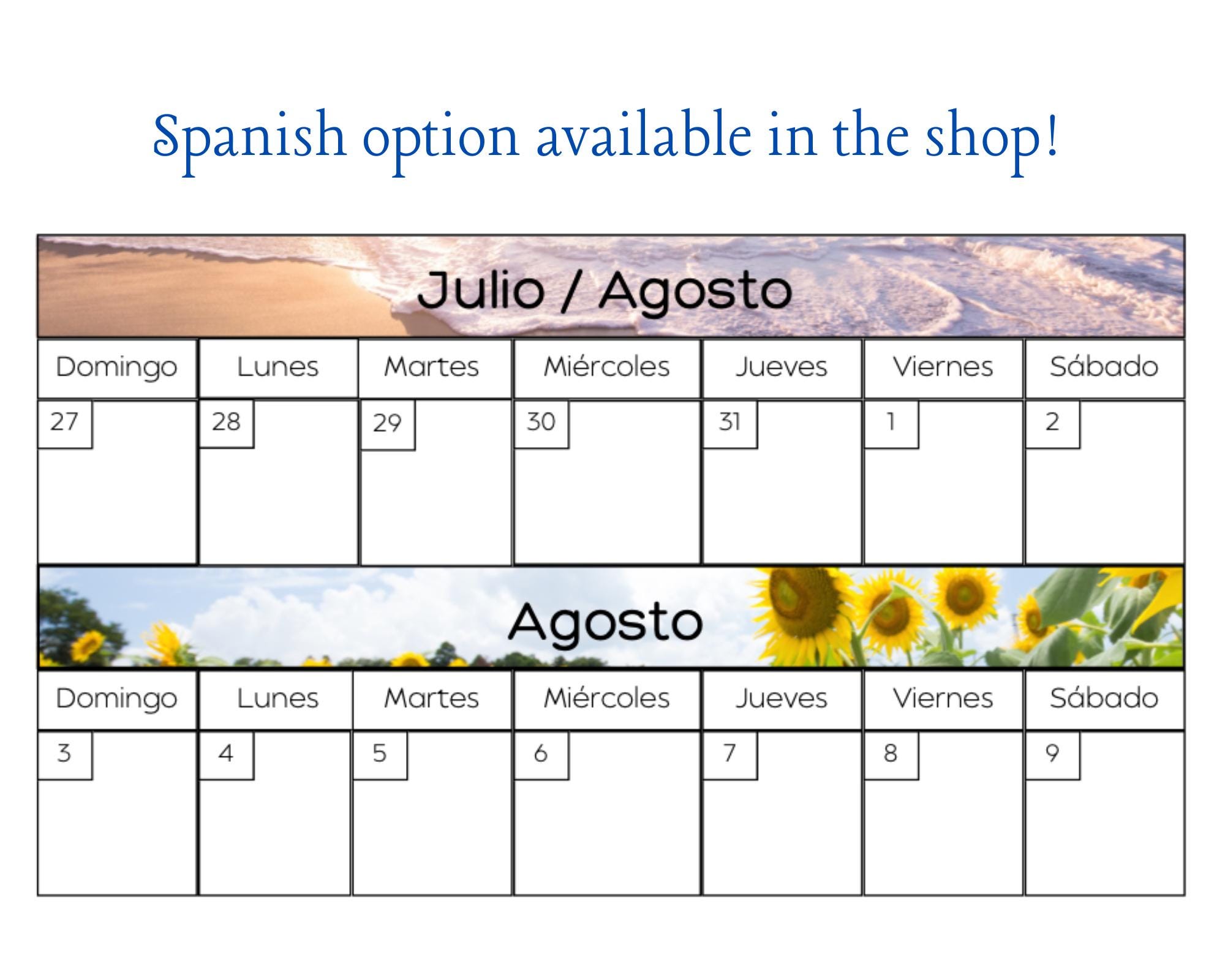 Montessori Linear Calendar, 2025 - Etsy