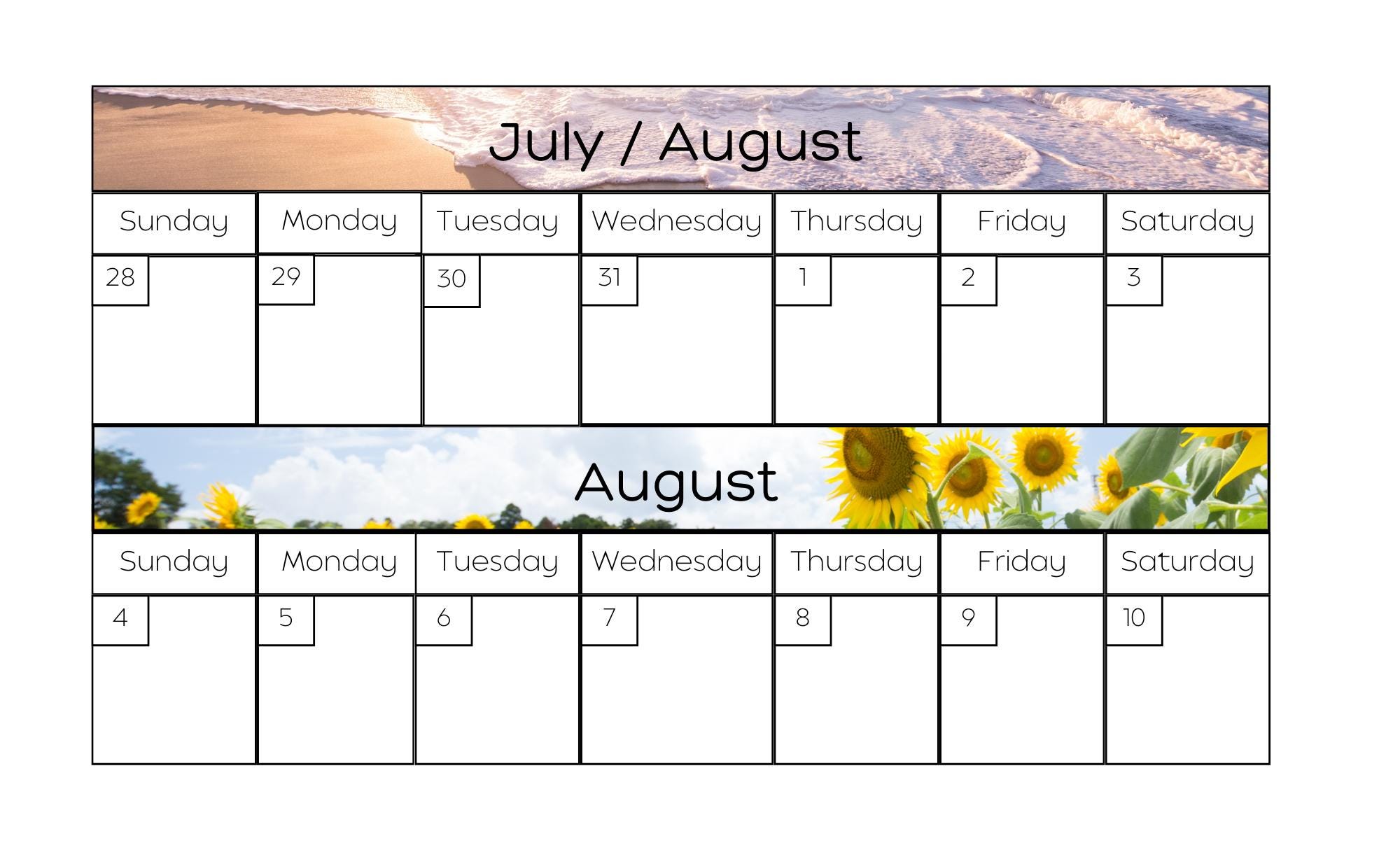 Montessori Linear Calendar, 2025 - Etsy