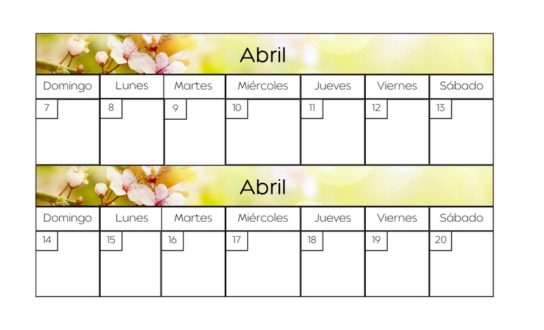 Montessori Linear Calendar, 2026, Spanish - Etsy Canada