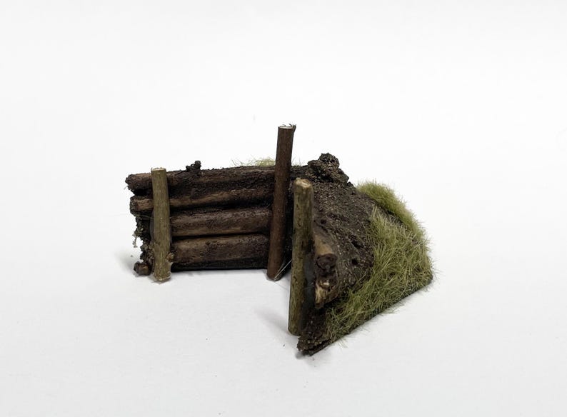 Tabletop Wargame Terrain, Modular Entrenchments, 28mm, RPG, ACW-WWII - Etsy