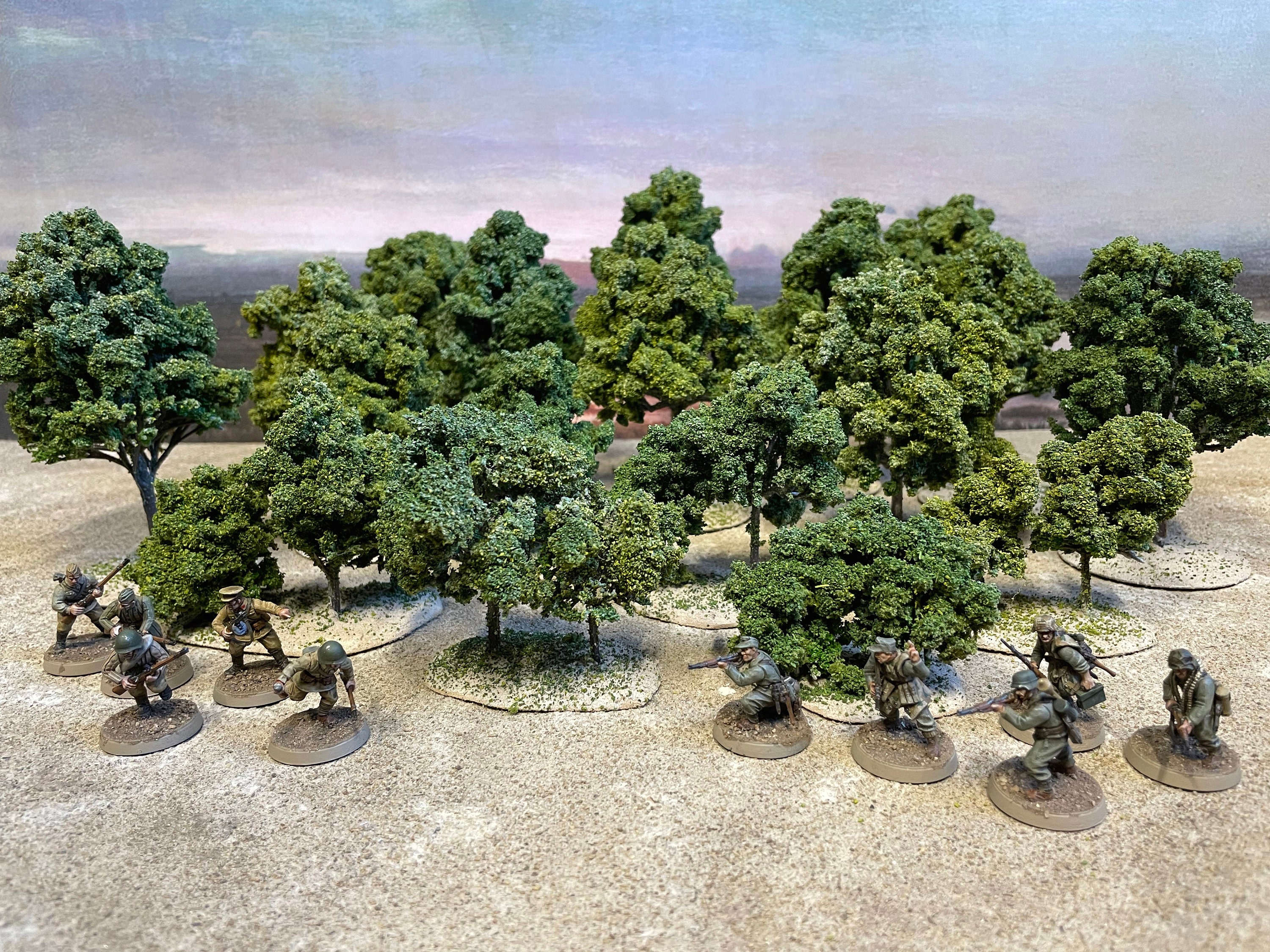 Miniature Wargaming Trees - Etsy