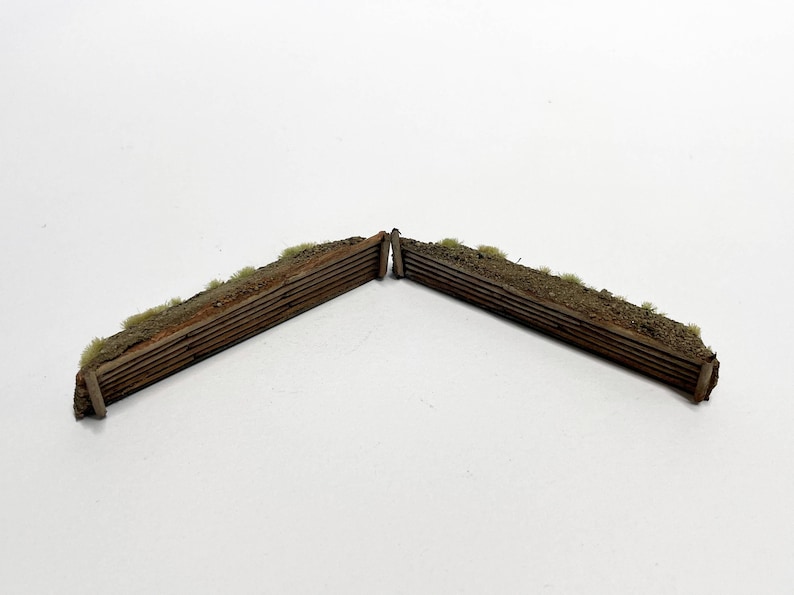 Tabletop Wargame Terrain, Modular Entrenchments, 15mm, RPG, ACW-WWII - Etsy