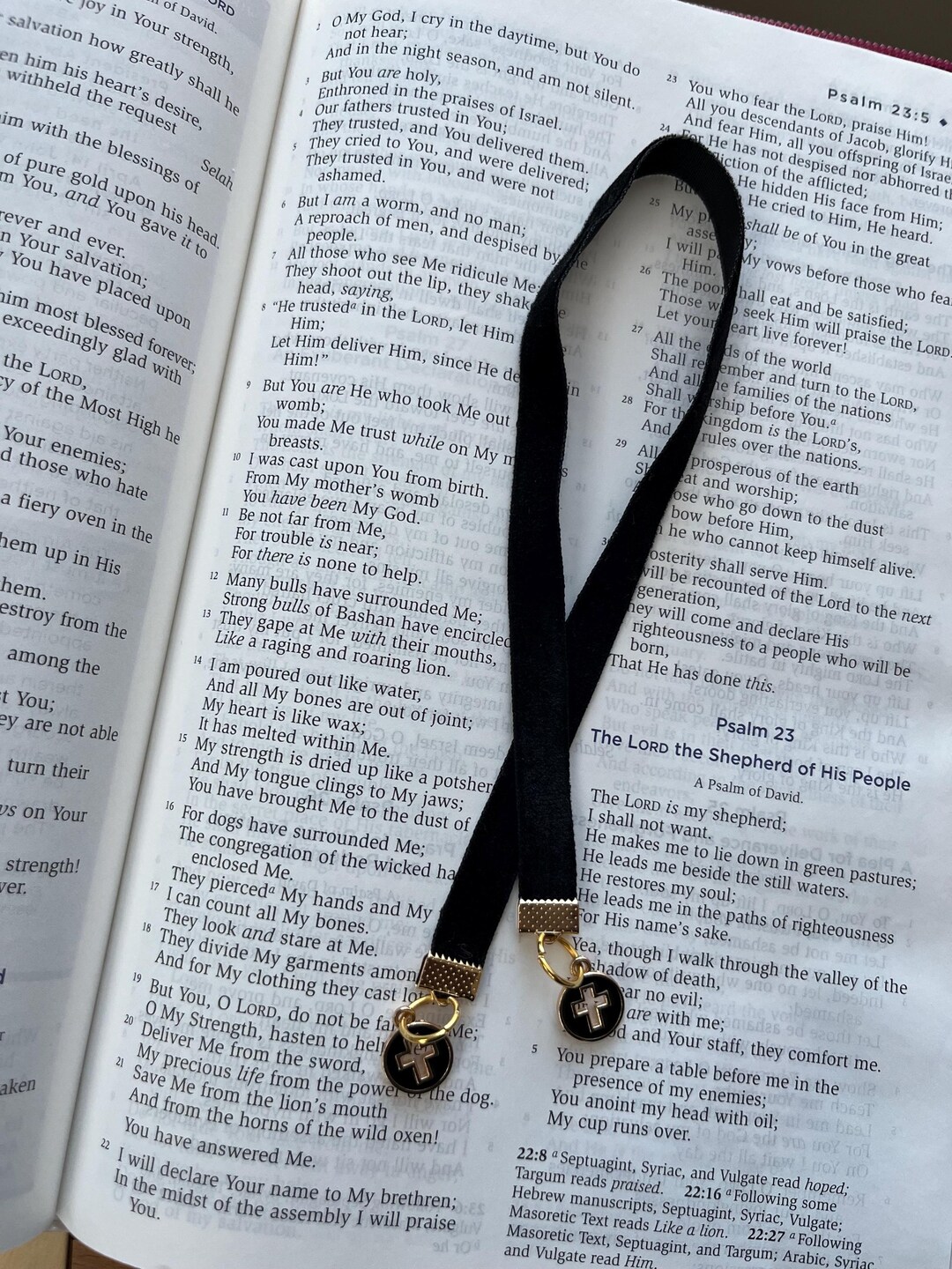 Velvet Ribbon Bookmark With Black and Gold Charm 12 3/8 Ribbon Bookmark ...