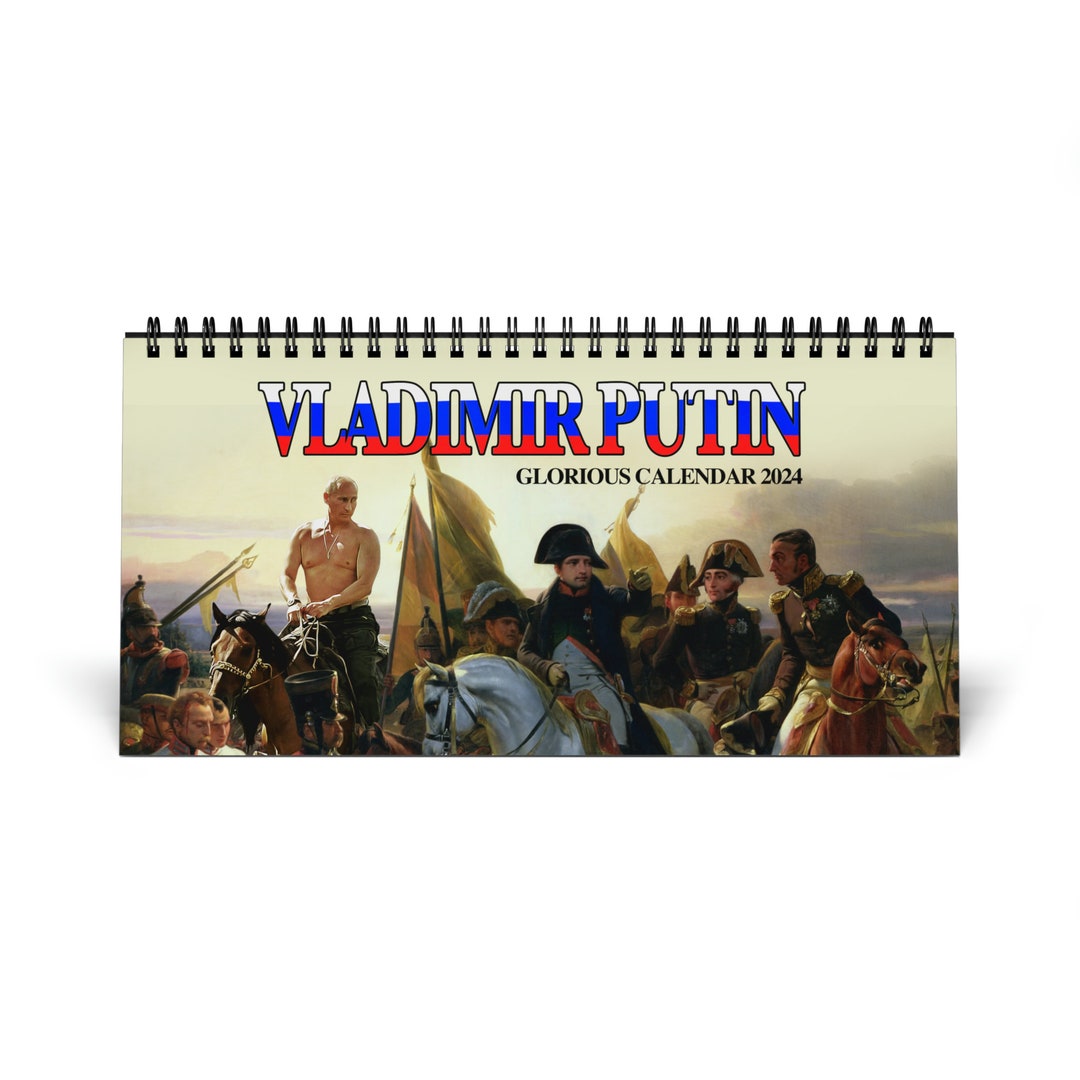 Vladimir Putin Glorious Desk Calendar 2024 - Etsy