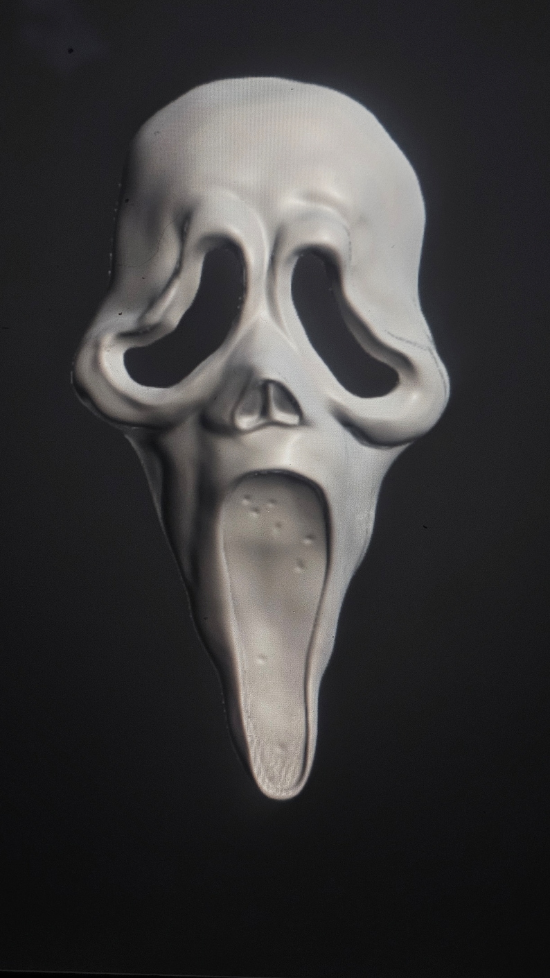 Máscara de Ghost Face Generation One Máscara de los años 90 Archivo ...