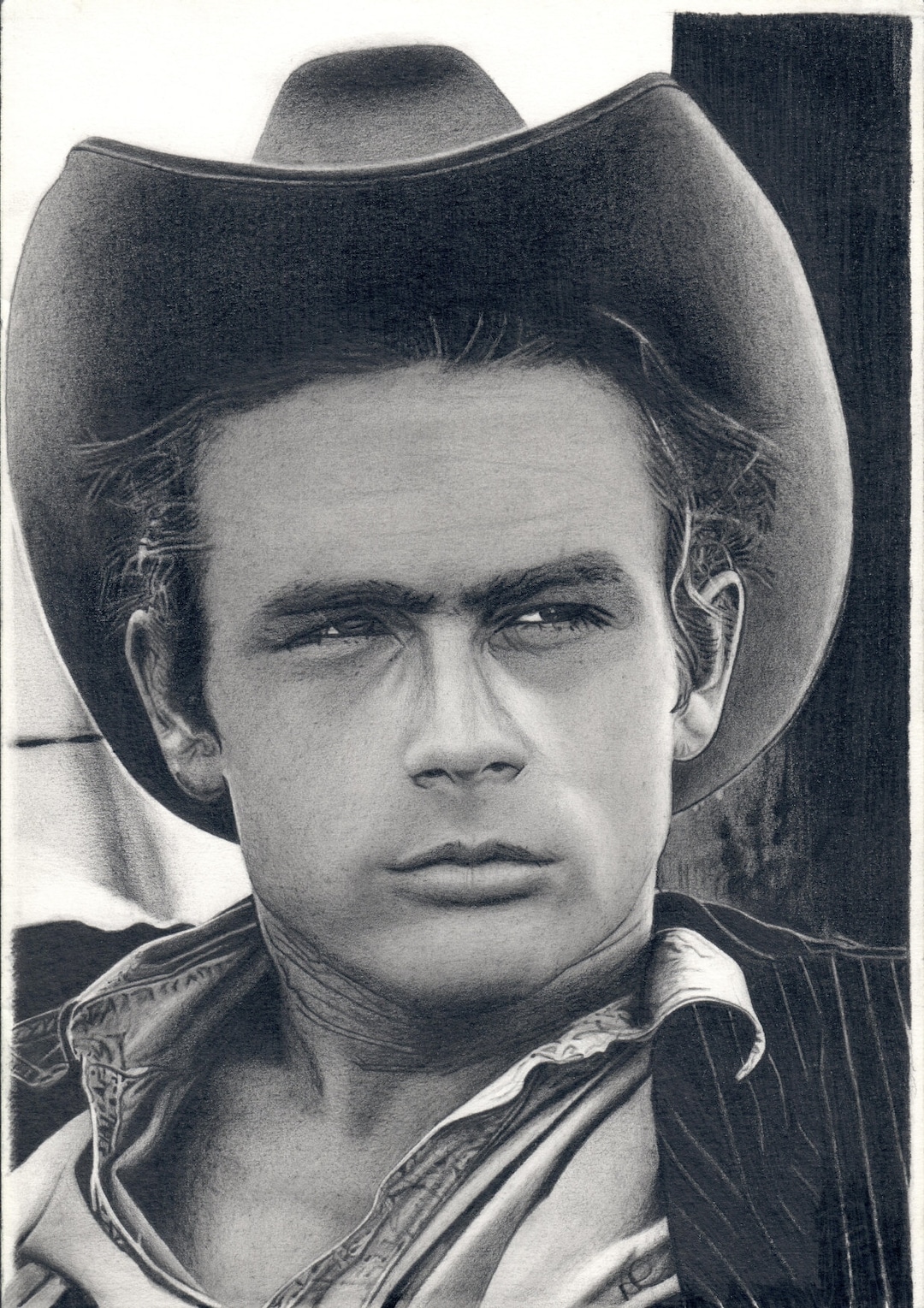 Portrait of James Dean - Etsy