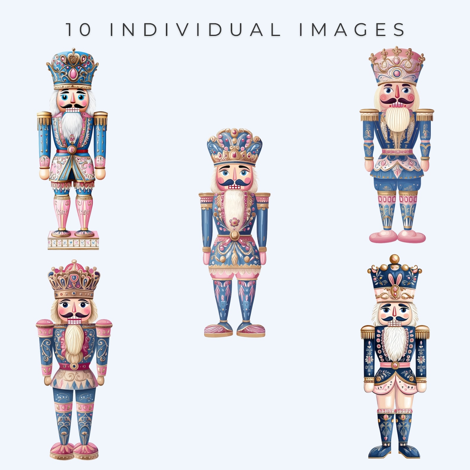 Christmas Nutcracker Clipart Pngs Watercolor Nutcracker Clipart ...