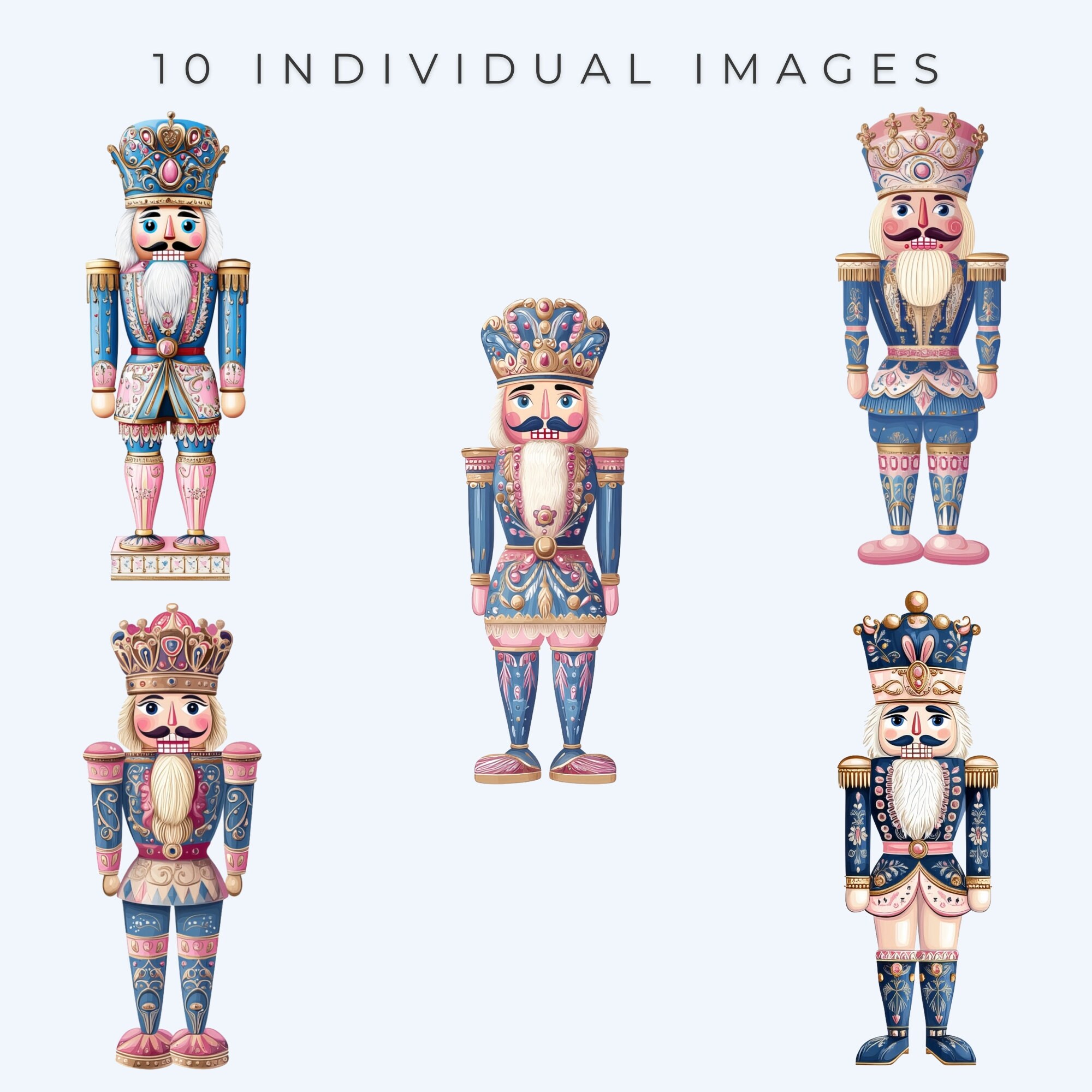 Christmas Nutcracker Clipart Pngs Watercolor Nutcracker Clipart ...