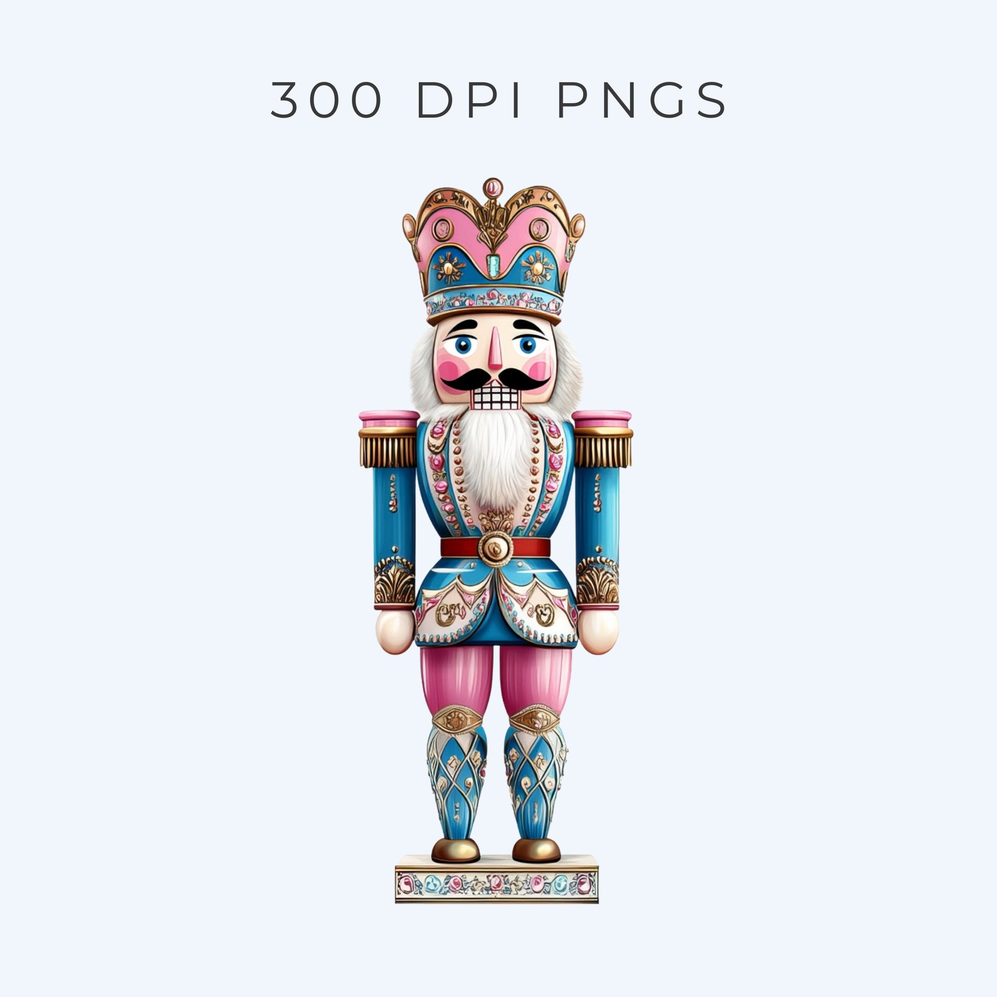 Christmas Nutcracker Clipart Pngs Watercolor Nutcracker Clipart ...