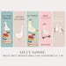 Silly Goose Printable Bookmarks Cute Printable Bookmarks Childrens ...